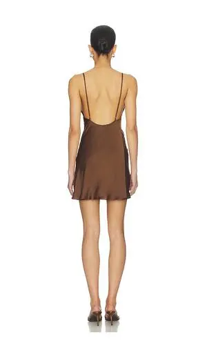 LESLIE AMON Galli Mini Dress