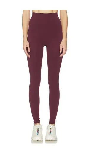 Women's Burgundy Leggings