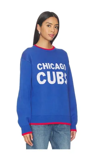 Terez Chicago Cubs Crew Pullover