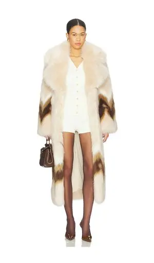 Retrofete Magali Faux Fur Coat