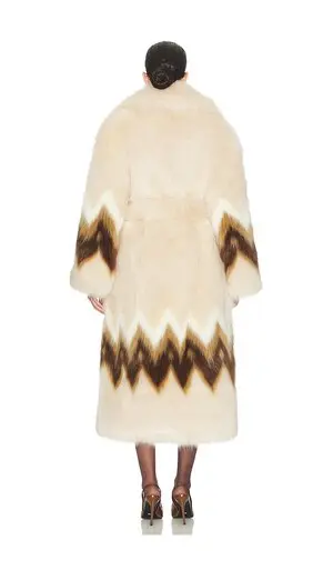 Retrofete Magali Faux Fur Coat