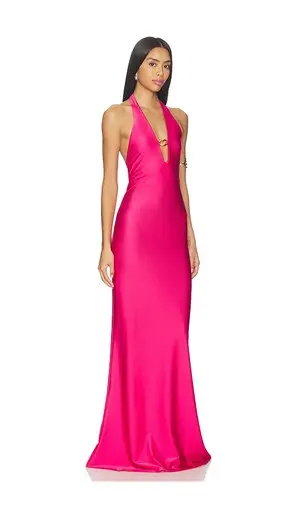 SHANI SHEMER Sienna Maxi Dress - Fuchsia