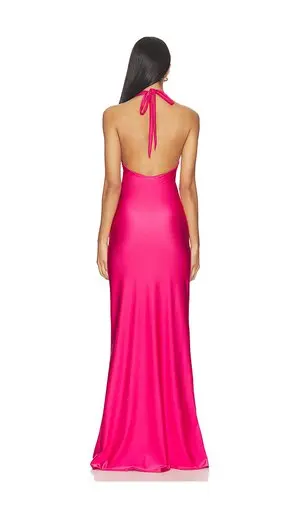 SHANI SHEMER Sienna Maxi Dress - Fuchsia