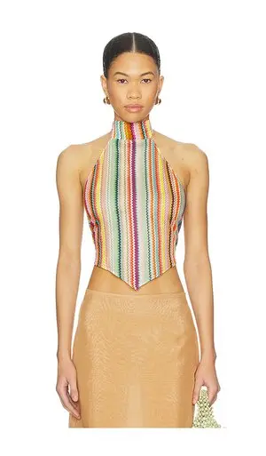 Missoni Halter Neck Camis Tanks For Women