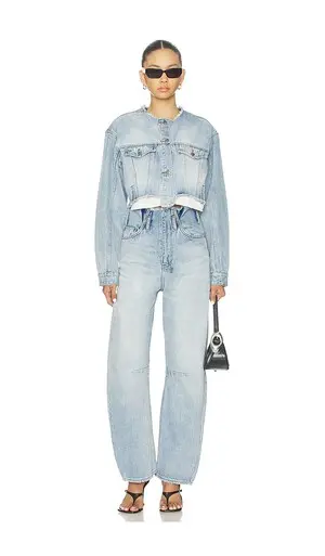 Ksubi Cropped Trucker Jacket