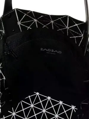 Issey Miyake Geometric Pattern Tote Bag - Grey
