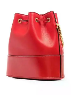 Valentino Garavani Vlogo Bucket Bag - Red