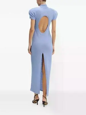 LA MANIA Noir Maxi Dress