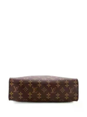 LOUIS VUITTON Sac Plat Nm Monogram Canvas Pm