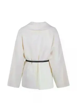 Max Mara Belted Wool Wrap Coat