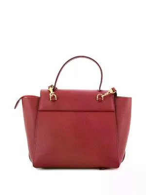 Celine Belt Bag Textured Leather Nano Shoulder Bag