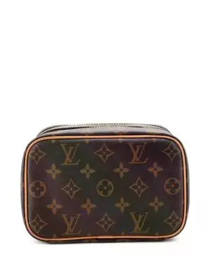 LOUIS VUITTON Vanity Case Monogram Canvas Mini Pouch