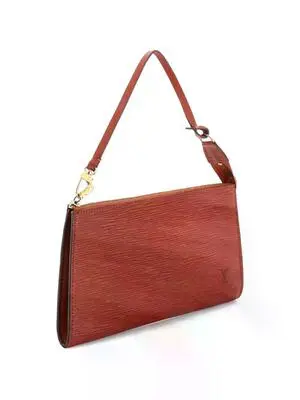 LOUIS VUITTON Pochette Accessoires Epi Leather Clutch