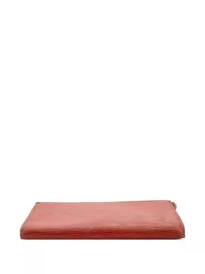 LOUIS VUITTON Pochette Accessoires Epi Leather Clutch