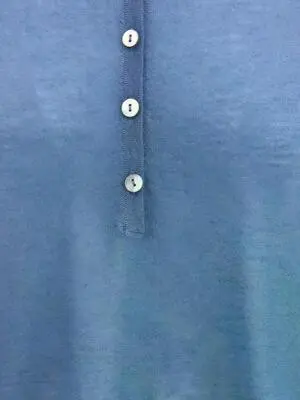 MIRROR IN THE SKY Buttoned Henley Top