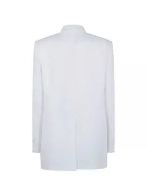 Max Mara Buttoned Blazer - White