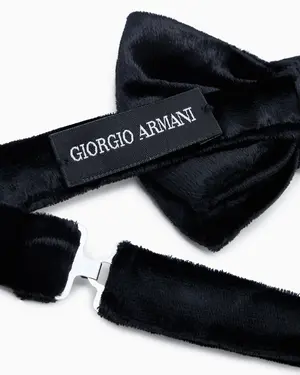 Giorgio Armani Viscose Bow Tie