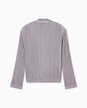Giorgio Armani Pleated Jersey Twin-set - Brown
