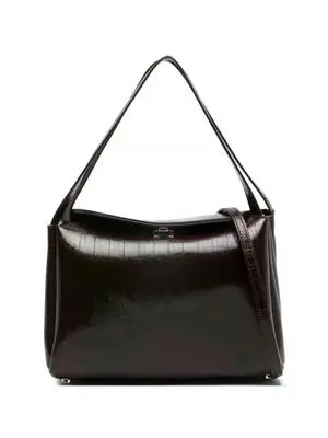 THEMOIRE Concealed-fastening Tote Bag - Brown