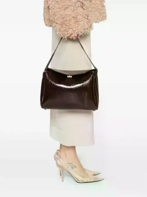 THEMOIRE Concealed-fastening Tote Bag - Brown