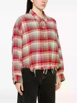 R13 Plaid Shirt - Red
