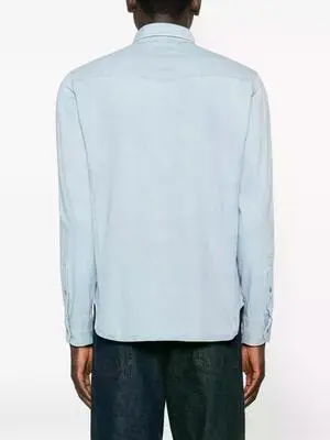 TOM FORD Chest-pocket Denim Shirt - Blue