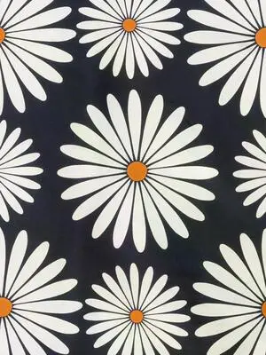 Sandro Floral Silk Scarf - Blue