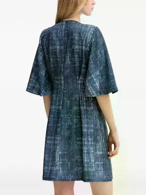 GESTUZ Flared-sleeve Mini Dress