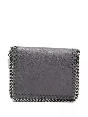 Stella McCartney Falabella Chain-trim Wallet - Grey