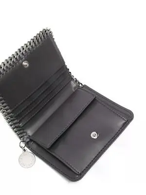 Stella McCartney Falabella Chain-trim Wallet - Grey