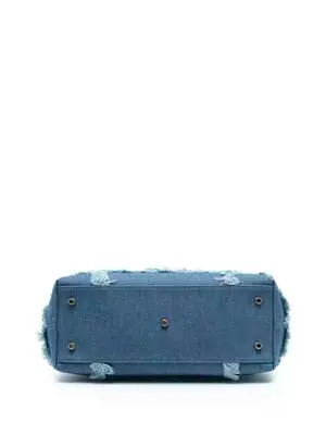Dior 2015 Denim Patch D-light Satchel