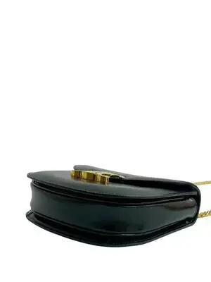 Celine 2022 Teen Triomphe Besace Clea Chain Crossbody Bag