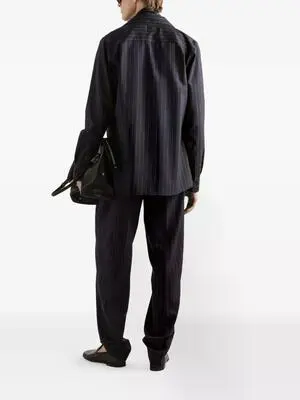Dolce & Gabbana Striped Pleated Trousers