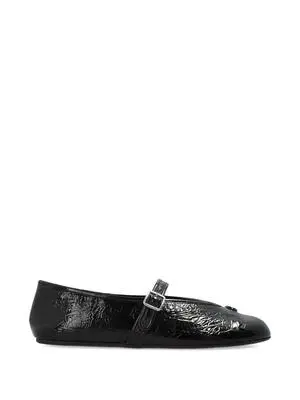 COACH Sculpted C Ballet Flats - Black