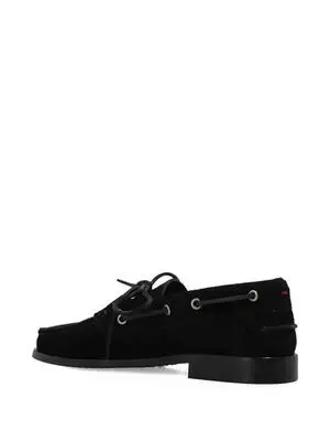 AeydĒ Harris Boat Shoes - Black