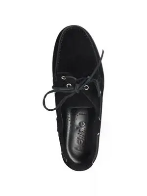 AeydĒ Harris Boat Shoes - Black