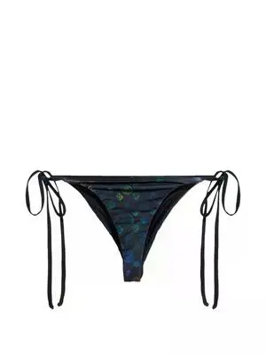 Casablanca Monogram Bikini Bottom - Blue