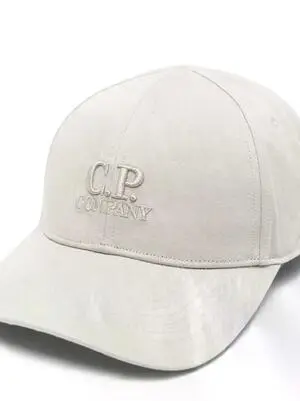 C.P. COMPANY Logo Baseball Cap - Grey