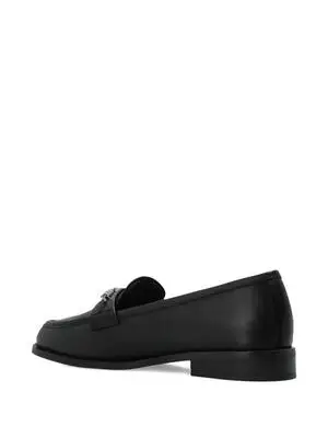Michael Kors Dina Chain Calf Leather Pumps - Black
