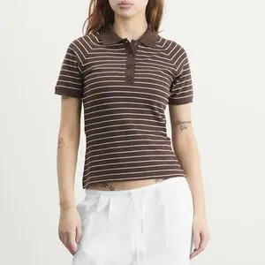 SAMSØE SAMSØE Samia Short Sleeve Polo Top