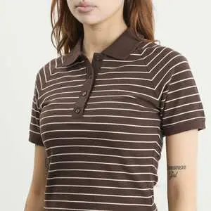 SAMSØE SAMSØE Samia Short Sleeve Polo Top