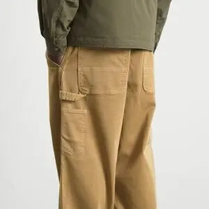 Moncler Gabardine Cotton Cargo Trousers - Brown