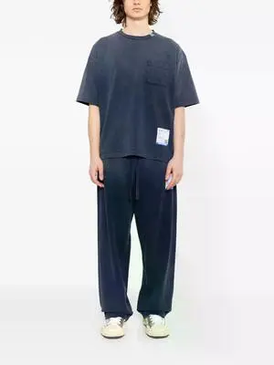 Mihara Yasuhiro Sun Faded Like Track Pants - Blue