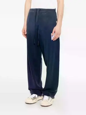 Mihara Yasuhiro Sun Faded Like Track Pants - Blue