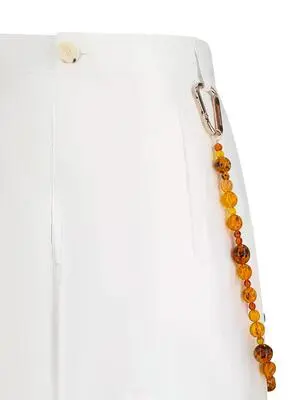 DARKPARK Phebe Wide-leg Trousers - White