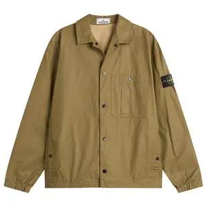 Stone Island Logo Overshirts For Men
