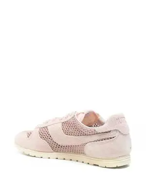 AUTRY Mesh Leather Sneakers - Pink