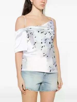 IRO PARIS Draped-detail Blouse - White