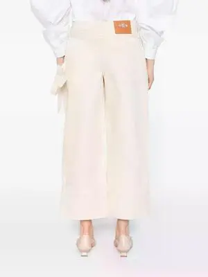 Simone Rocha Belt-loop Jeans - Neutrals