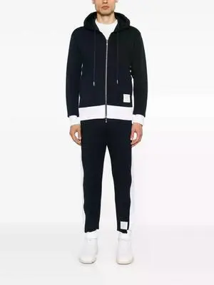 Thom Browne Hooded Zip-up Hoodie
